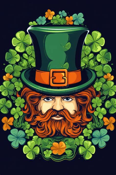 Cheerful Leprechaun Celebrating St Patrick X S Day In A Festive