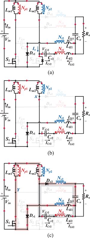 Equivalent Circuits Of Operating Modes 46 A Mode 4 B Mode 5 C Download Scientific