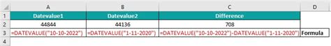 Datevalue In Excel Formula Examples How To Use