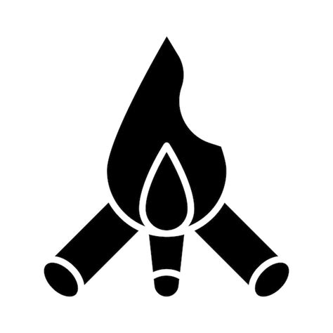 Premium Vector Bonfire Vector Illustration Style