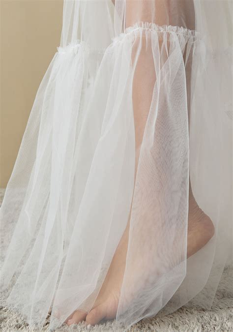 تسوقوا ثوب نوم بتفاصيل شبك وشراشيب للنساء أونلاين سنتربوينت السعودية