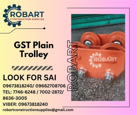 Gst Plain Trolley Commercial And Industrial Construction Tools