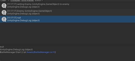 Troubleshooting Unity 3d Turn Based Game Issue With Enemy Loading In