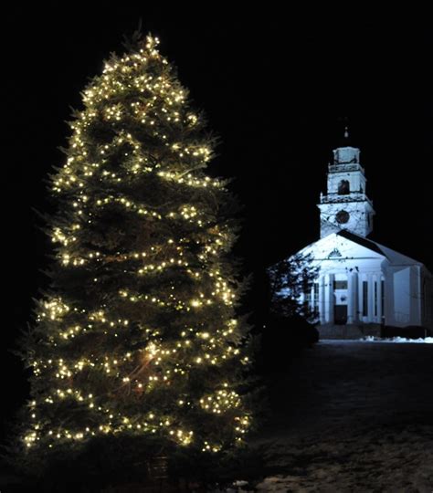 Bedford Garden Club Lights Memorial Tree Bedford Nh Garden Club