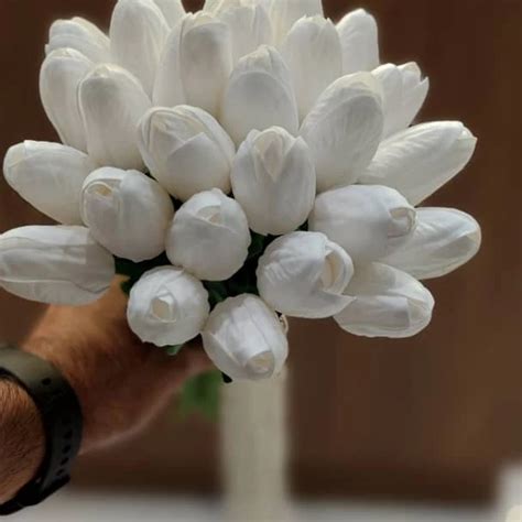 قیمت و خرید لاله فومی لمسی بسته 10 عددی رنگ ثابت