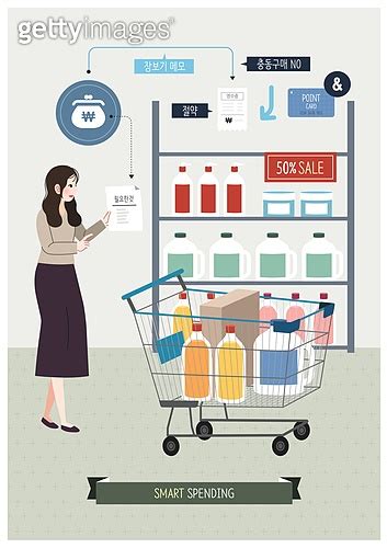 지출 컨셉 소비 라이프스타일 지성 컨셉 쇼핑 쇼핑 상업활동 쇼핑카트 이미지 Jv11110647 게티이미지뱅크
