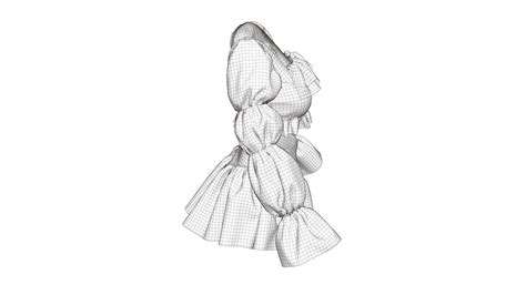 Mini Dress Outfit 3d Model Cgtrader