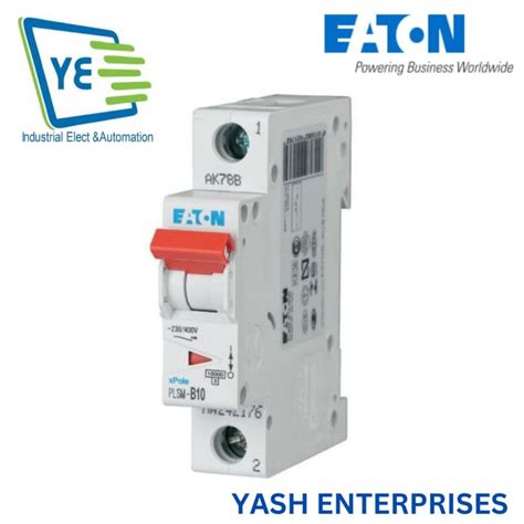 EATON MCB 242225 PLSM D10 MW MCB 10A 1 Pole D Curve At Rs 279 Piece In Ghaziabad