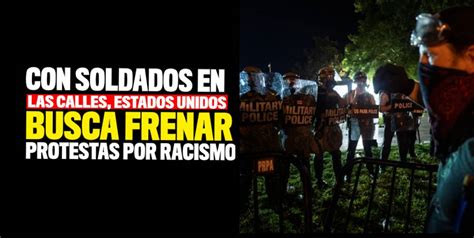 Protestas En Estados Unidos Por Racismo Q Hubo Cali