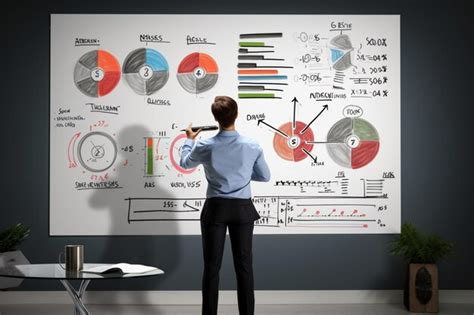 A Person Presenting A Business Strategy On A Generative Ai Premium Ai Generated Image