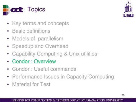 Ppt High Performance Computing Concepts Methods And Means High