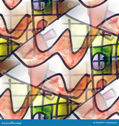 Mural Seamless Pattern Place Background Texture Royalty Free Stock