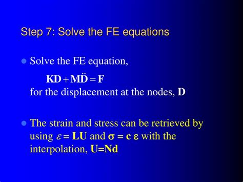 PPT The F Inite Element Method A Practical Course PowerPoint Presentation ID