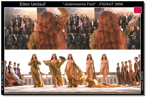 Naked Ellen Umlauf In Jedermanns Fest