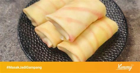 Resep Dadar Gulung Kulit Buah Naga Makanmasakbijak Sederhana Rumahan