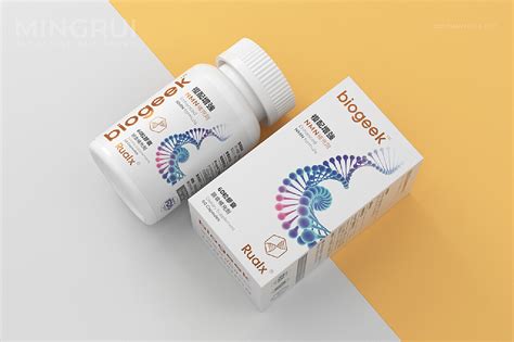 保健品nmn抗衰老产品保健食品复配增强补充剂包装设计刘益铭 站酷zcool