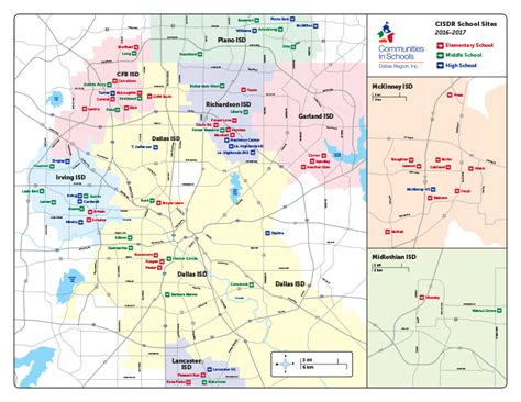 Map Of Dallas Isd Schools