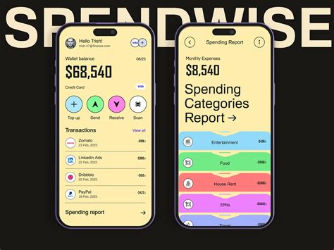 Spendwise Fin Tech Mobile App By Shanaws Mahamud On Dribbble