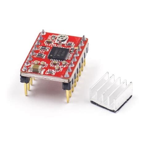 Driver Motor De Passo A4988 Com Dissipador Arduino Shopee Brasil