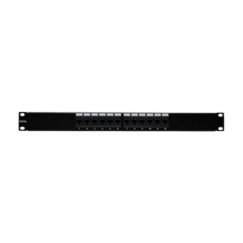 Patch Panel CAT5E 12 Port Loaded Patch Panel Ko Hen Electronics Supply Ltd