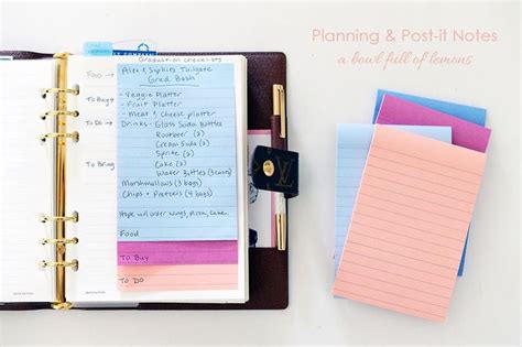 Planning Post It Notes Post It Notes Notes Planner Plan Posts