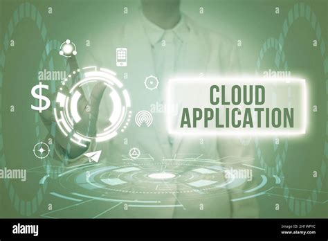 Writing Displaying Text Cloud Application Word For The Software