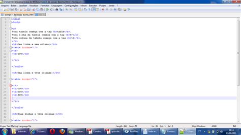 WEB ONE Construindo Tabelas em HTML Programação Web