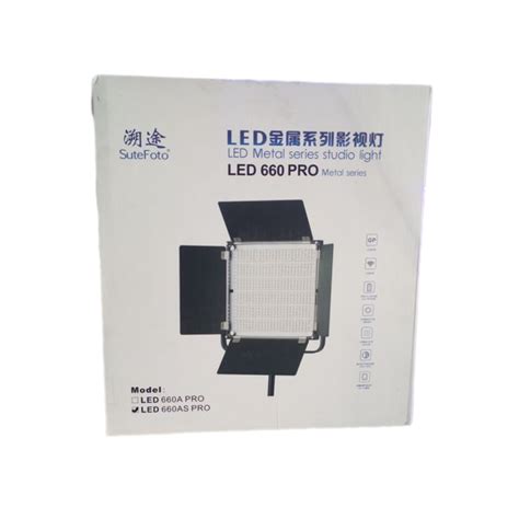 Led 660 Pro Rechargeable Professional Fill Light For Cell Phone