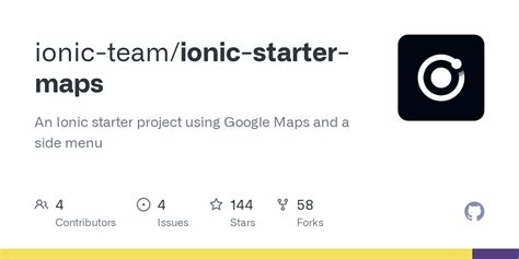 Github Ionic Team Ionic Starter Maps An Ionic Starter Project Using Google Maps And A Side Menu