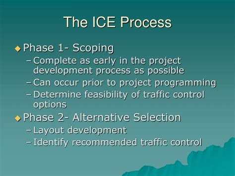 Ppt Intersection Control Evaluation Ice Powerpoint Presentation