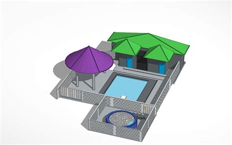 3d Design Pool Tinkercad