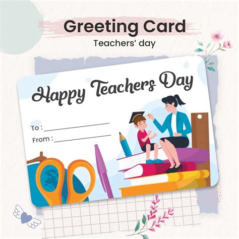 Jual Kartu Ucapan Hari Guru Kartu Ucapan Greeting Card Teacher Day