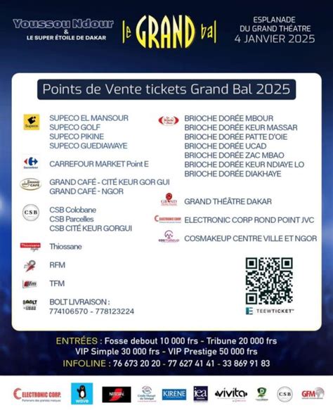 Grand Bal 2025 Le chanteur Youssou Ndour dévoile tout sur la billetterie