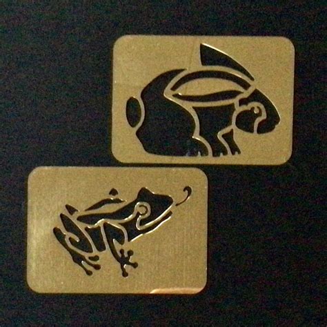 Brass Embossing Stencil Etsy