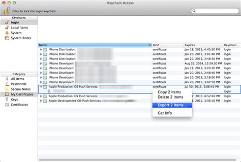 Ios How Can I Generate Pem File For Push Notifications In Iphone