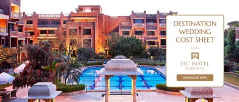 Luxury Destination Wedding At Itc Rajputana Jaipur Varmalla