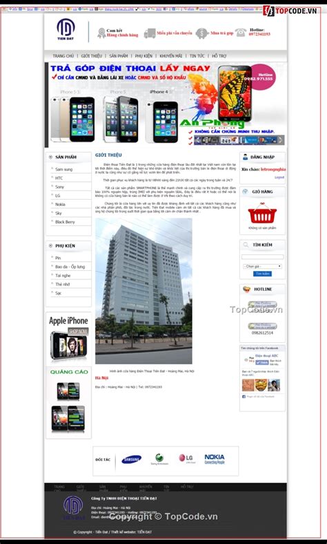 Đồ án Website Bán Điện Thoại Bằng Php And Mysql Đầy đủ Mã Nguồn Báo Cáo