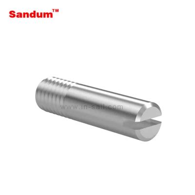 DIN427 ISO2342 Slotted Headless Screws With Chamfered End China DIN