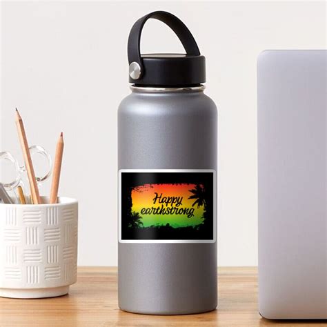 Happy Earthstrong Jamaican Rasta Birthday Slang Sticker For Sale By