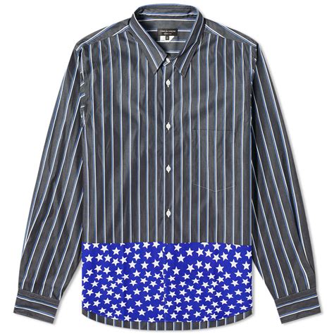 Comme Des Garcons Homme Plus Stars Hem Shirt Comme Des Garcons Homme Plus