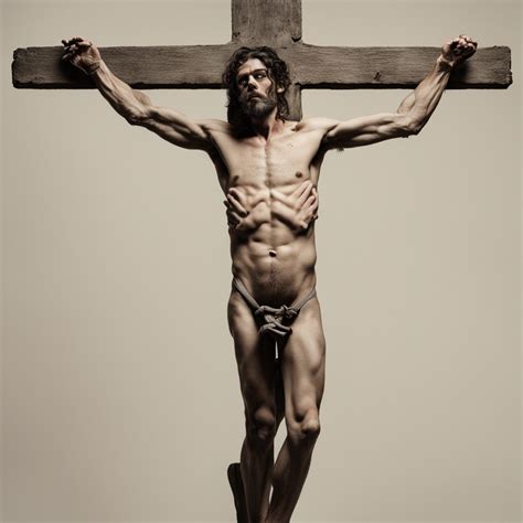 Nude Crucified Man By Nmanticore On Deviantart