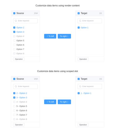 Form 表单组件 Transfer 穿梭框 Element Plus v2 2 教程 书栈网 BookStack