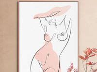 Идеи на тему Naked Woman Art 19 рисунок линиями линейные чертежи
