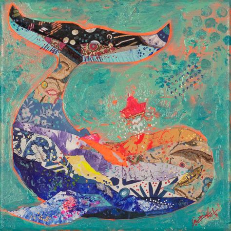 Eman Hussein Collaged Whale 2022 83300 Tam Gallery