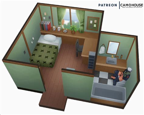 Post Animated Camohouse Kakashi Hatake Naruto