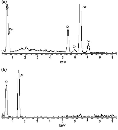 Edx Spectra Of The Uncoated A And Coated B Region Download