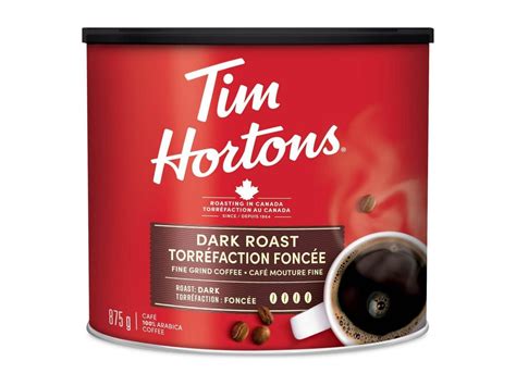 Tim Hortons Dark Roast Fine Grind Coffee 875g — Miller And Bean Coffee