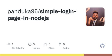 Github Panduka Simple Login Page In Nodejs