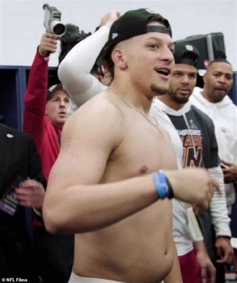 As Kansas City Chiefs Star Patrick Mahomes Insists His Dad Bod Is
