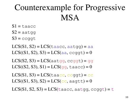 Ppt Longest Common Subsequence Problem And Its Approximation